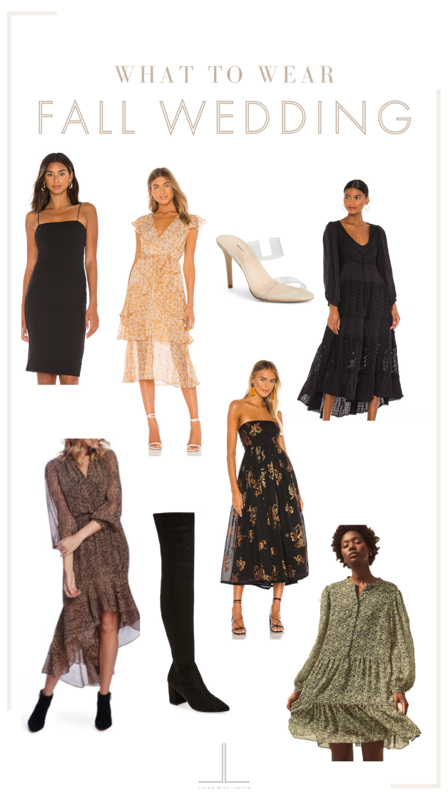 WHAT TO WEAR | FALL WEDDING | Living With Landyn