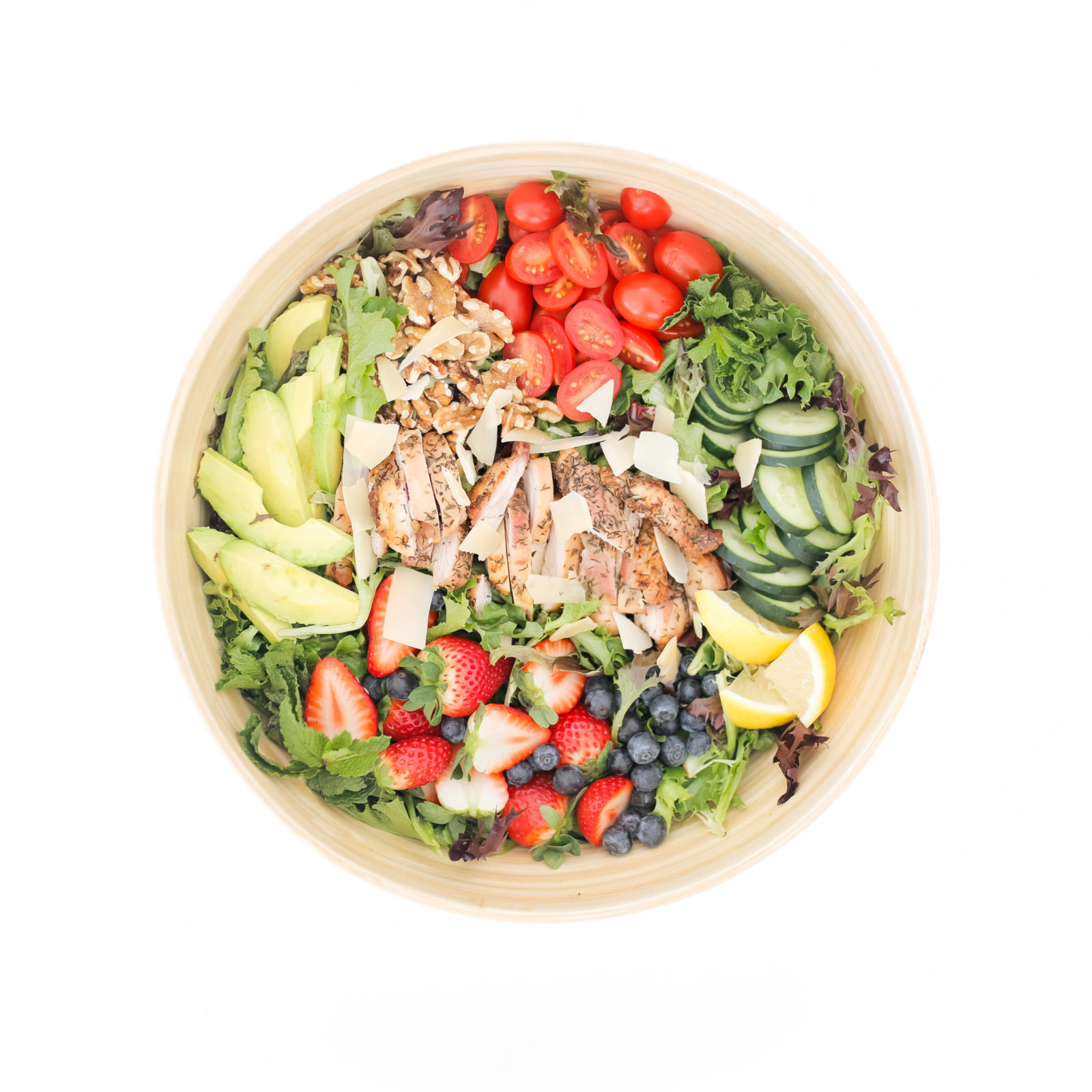 EVERYTHING BUT THE KITCHEN SINK SALAD | Living With Landyn