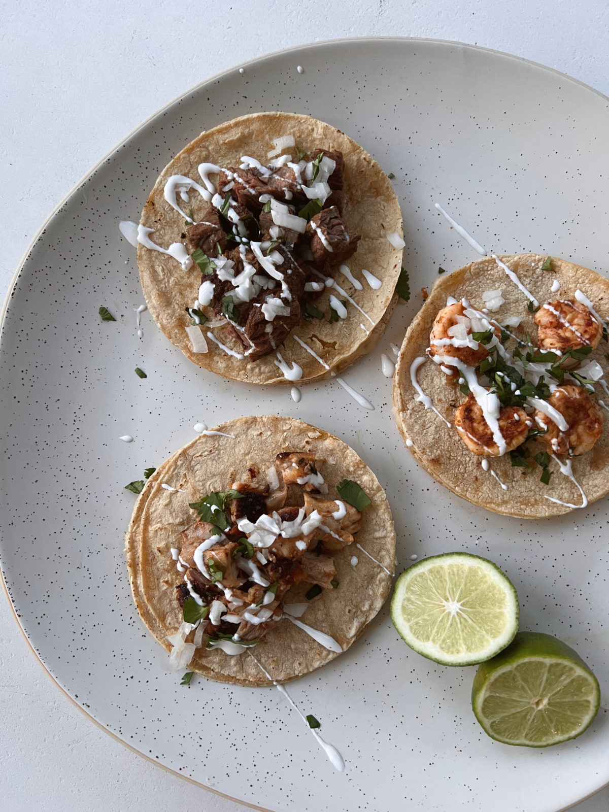 STREET TACOS WITH CHEESY CORN TORTILLAS | Living With Landyn